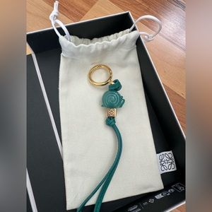 Loewe | Accessories | Nwt Loewe Jade Collection Emerald Snail Dice Bag ...